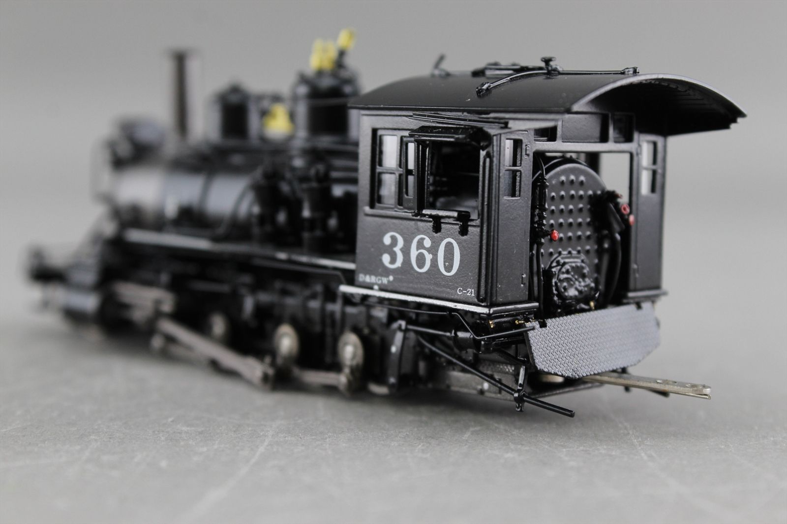 HOn3 Brass Model - PSC 17150-1 D&RGW Rio Grande C-21 2-8-0 #360 - F/P ...