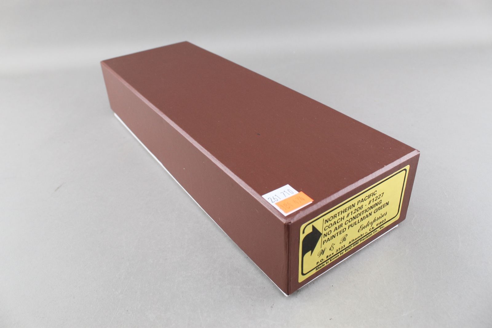 HO Brass Model - W&R NP Northern Pacific Coach Pullman Green No A/C ...