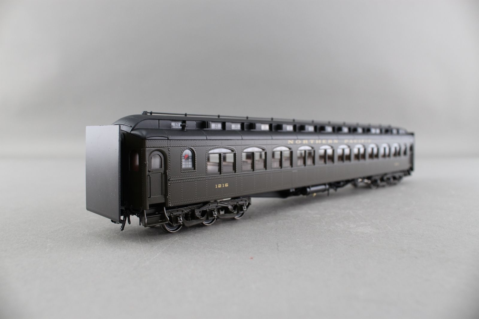 HO Brass Model - W&R NP Northern Pacific Coach Pullman Green No A/C ...