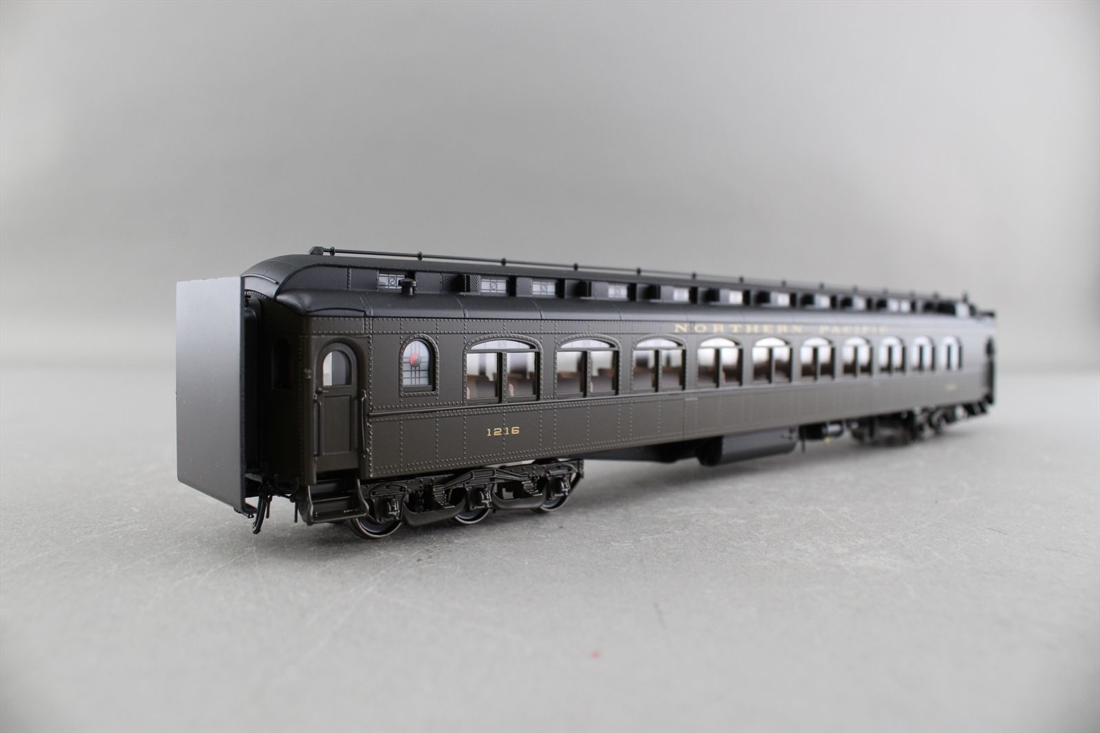 HO Brass Model - W&R NP Northern Pacific Coach Pullman Green No A/C ...