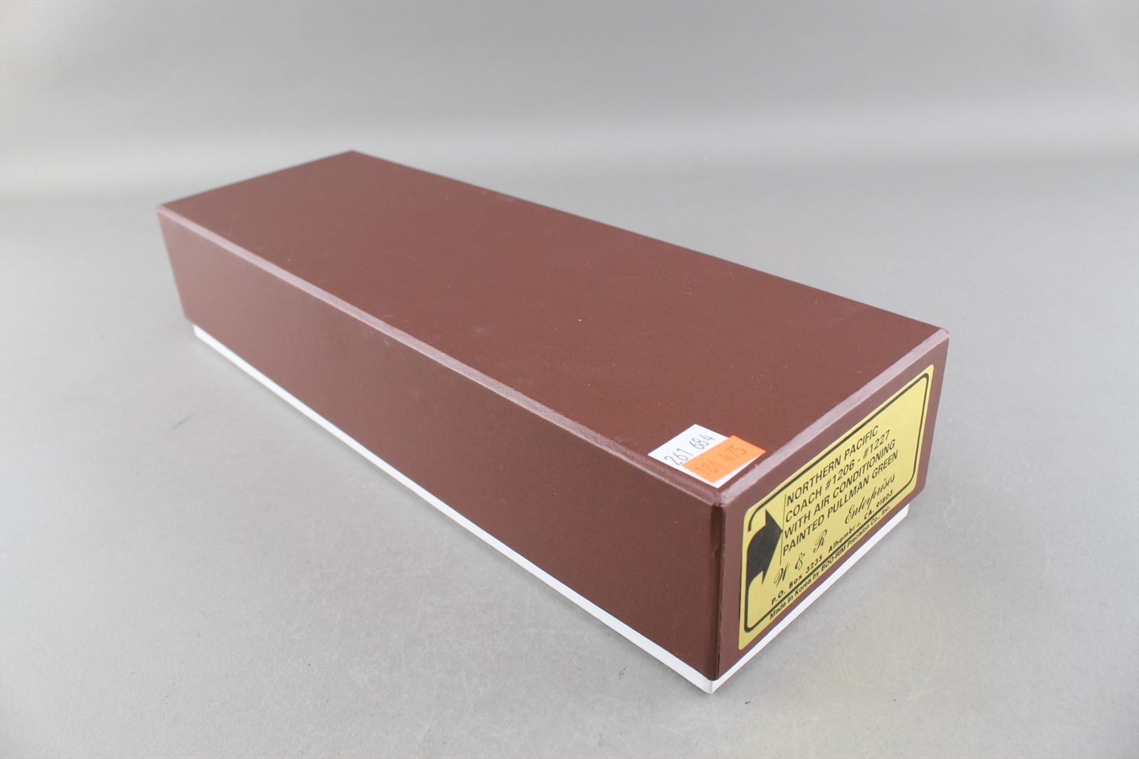 HO Brass Model - W&R NP Northern Pacific Coach w/ AC Pullman Green ...