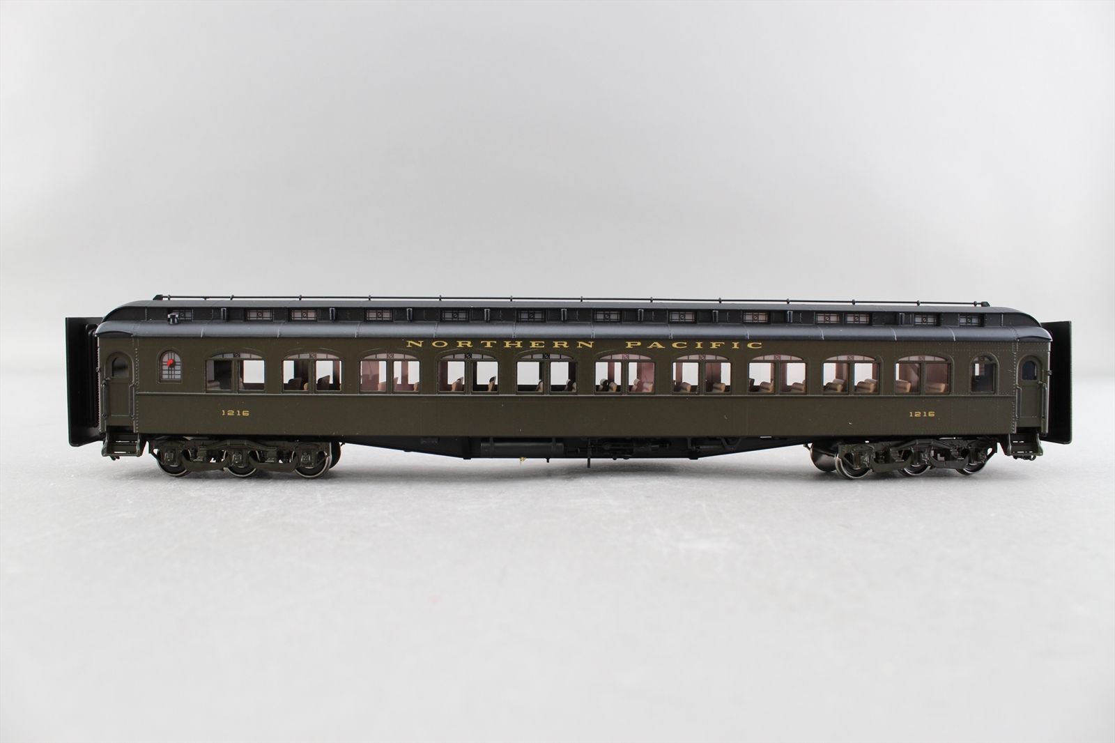 HO Brass Model - W&R NP Northern Pacific Coach Pullman Green No A/C ...