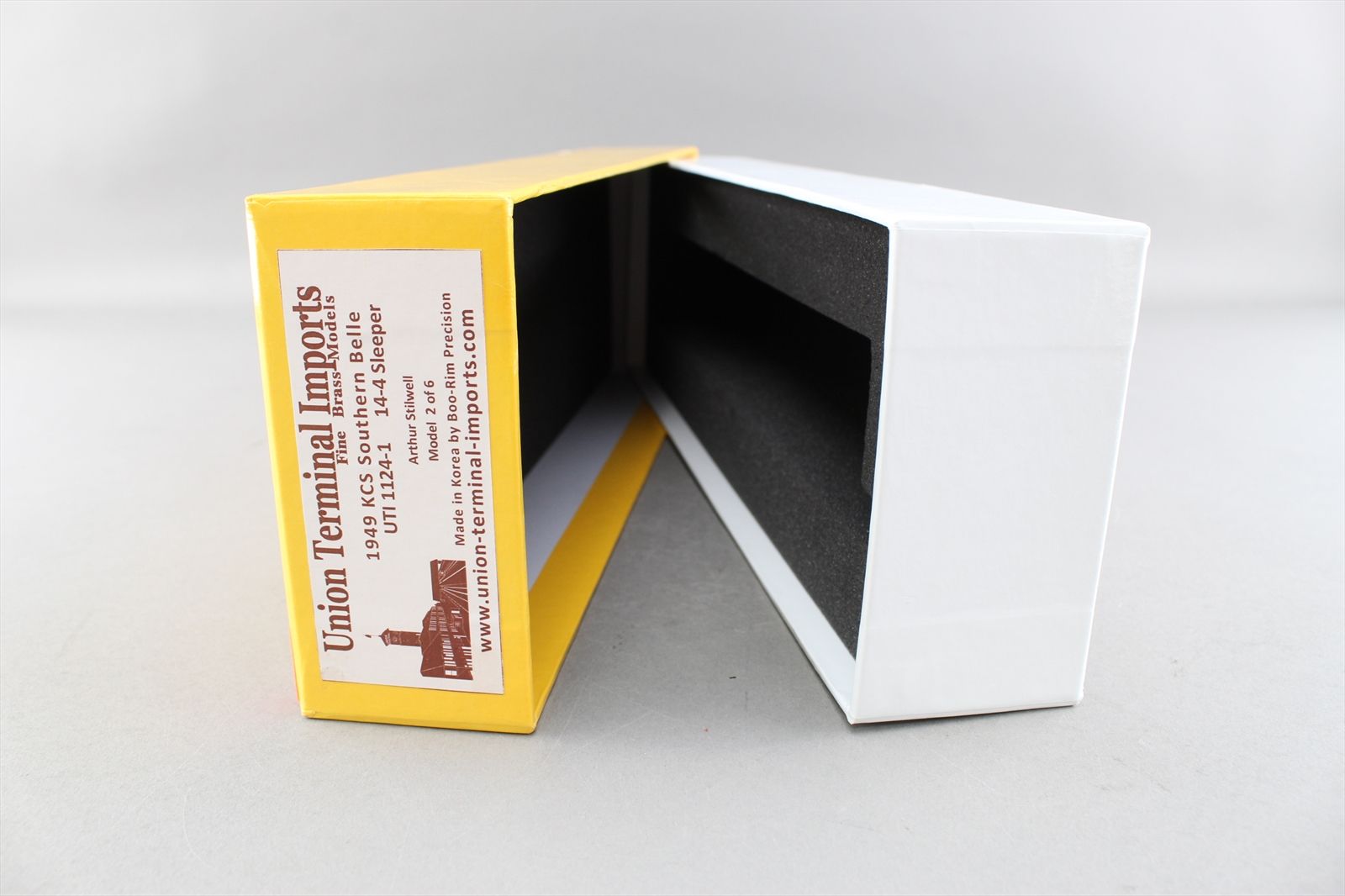 HO Brass Model - UTI 1124-1 1949 KCS Kansas City Southern Belle 14-4 ...