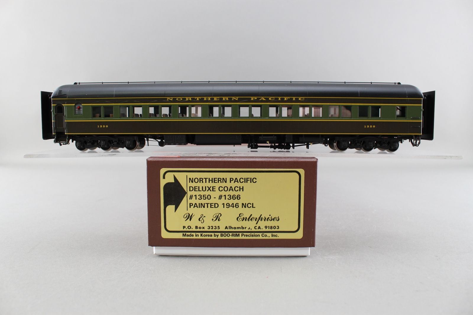 HO Brass Model - W&R NP Northern Pacific 1946 NCL North Coast Limited ...