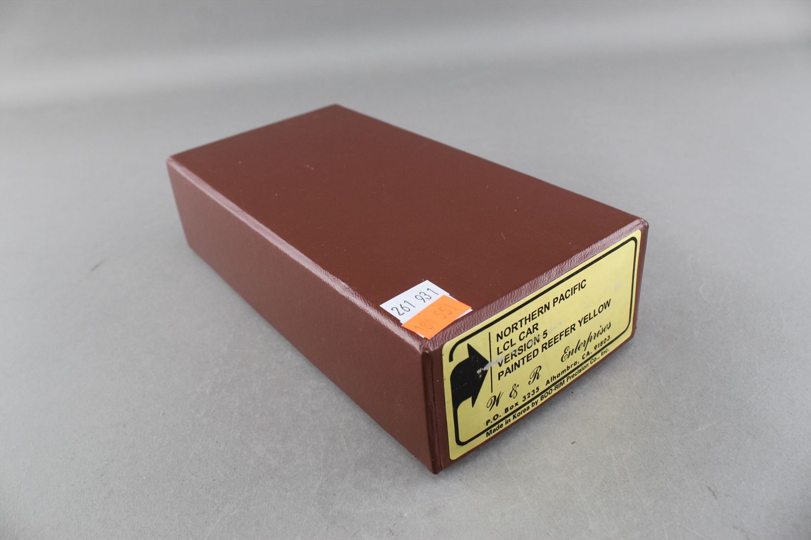 HO Brass Model - W&R NP Northern Pacific LCL Less Than Car Load Version ...