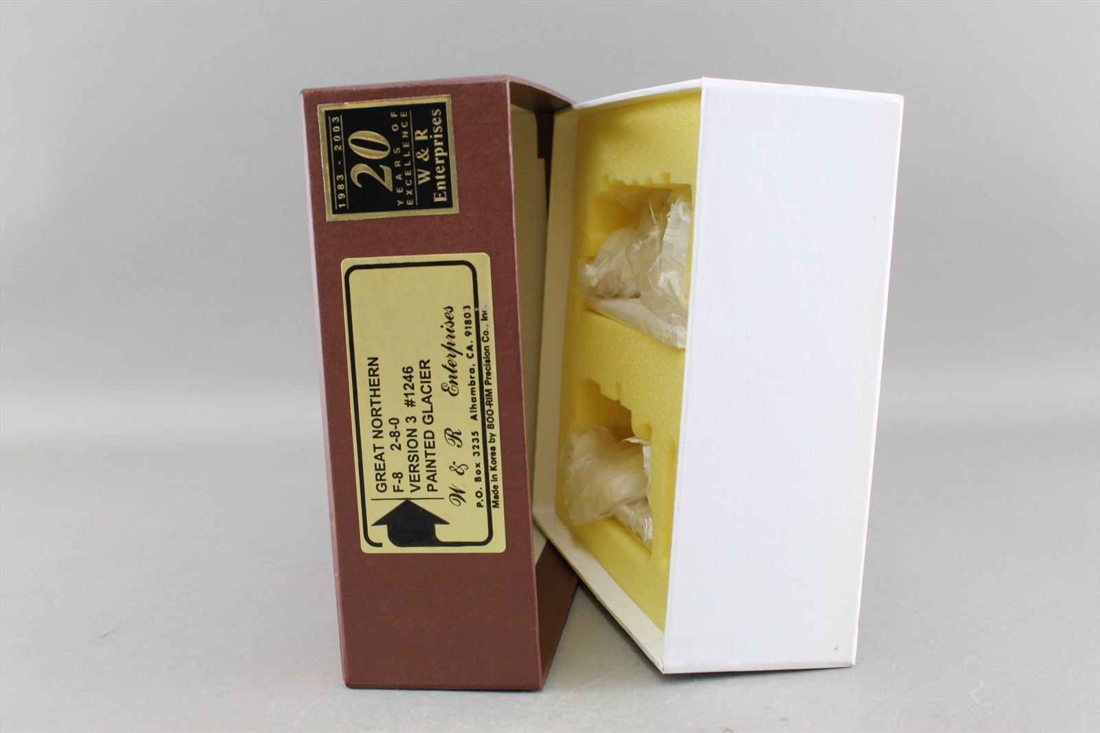 HO Brass Model - W&R GN Great Northern F-8 Version 3 2-8-0 Glacier Park ...