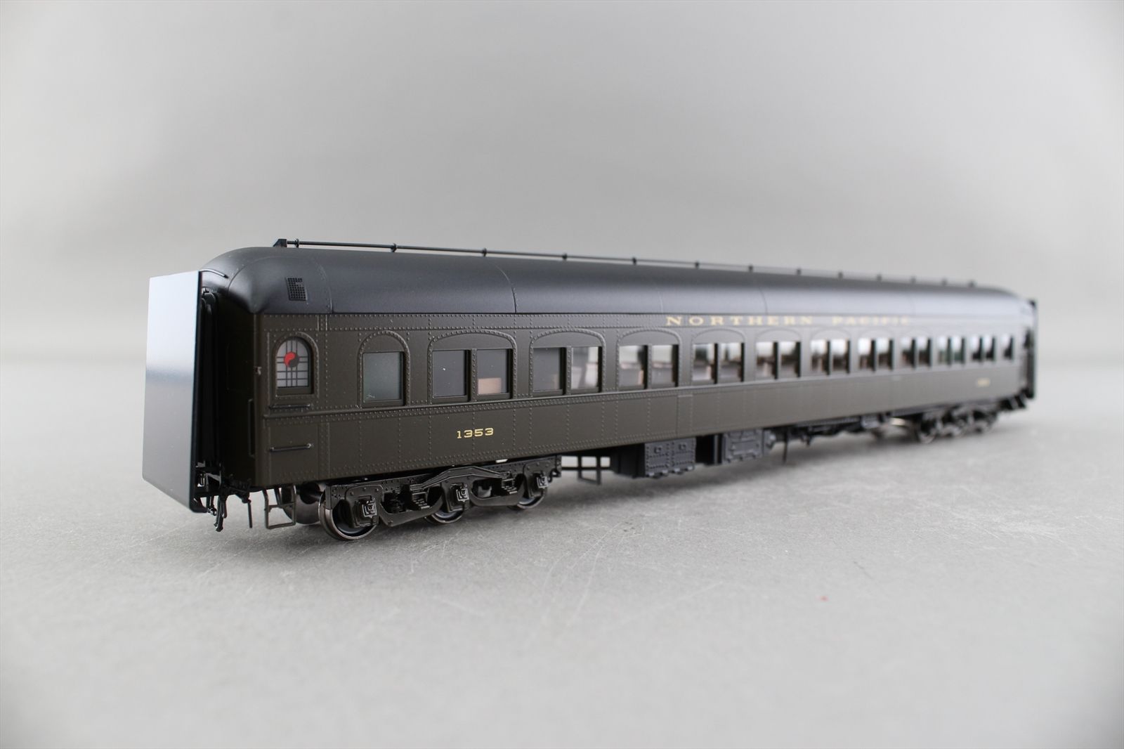 HO Brass Model - W&R NP Northern Pacific Pullman Green Deluxe Coach ...