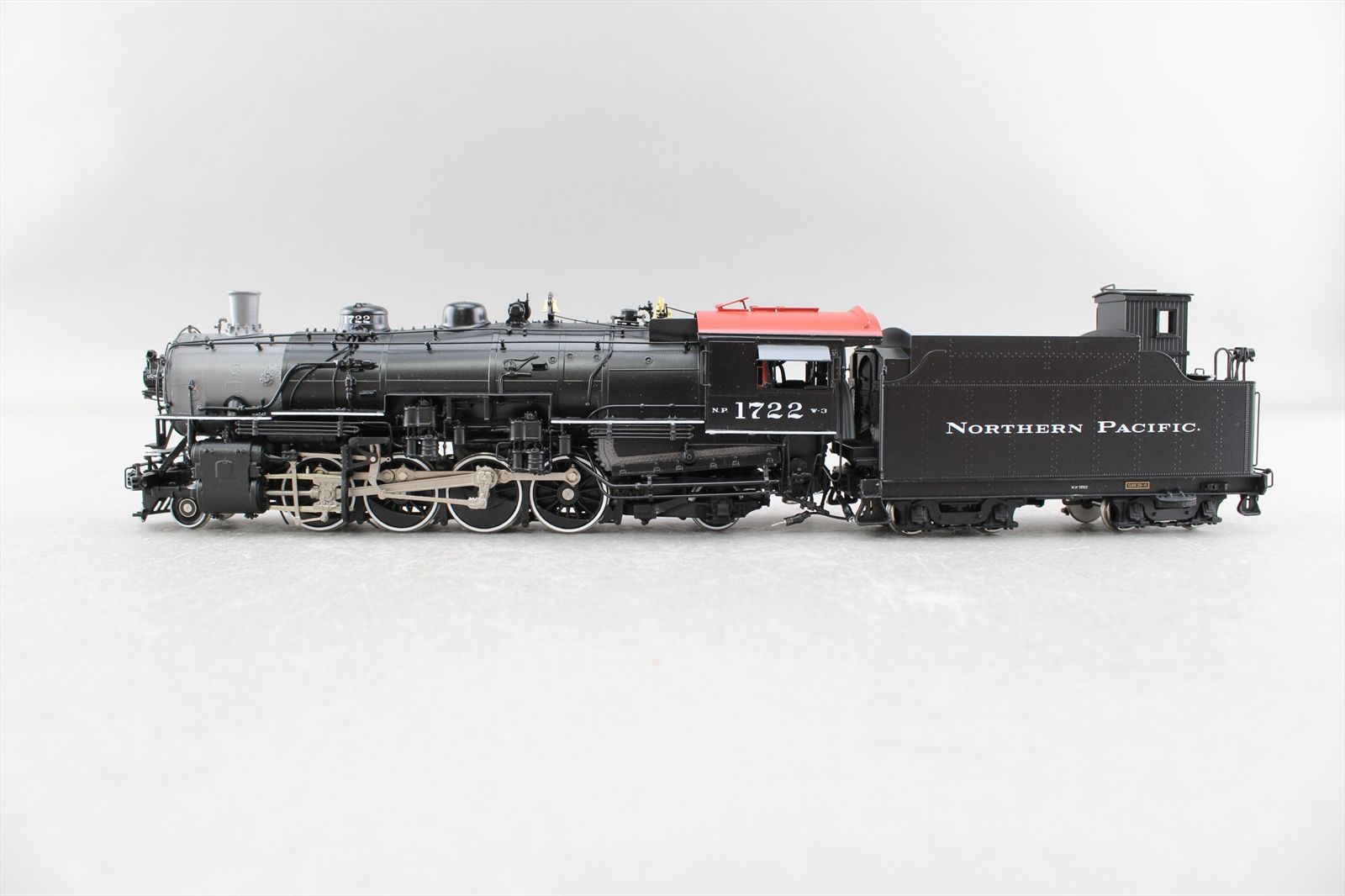 HO Brass Model - W&R Version 1 NP Northern Pacific W-3 2-8-2 Coal Black ...