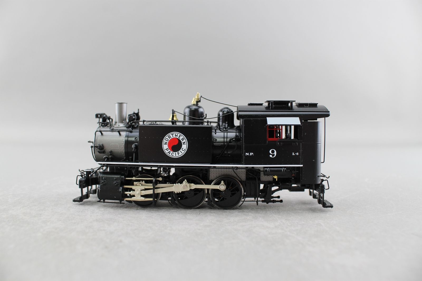 HO Brass Model - W&R NP Northern Pacific L-6 0-6-0T #9 Tacoma Shop ...