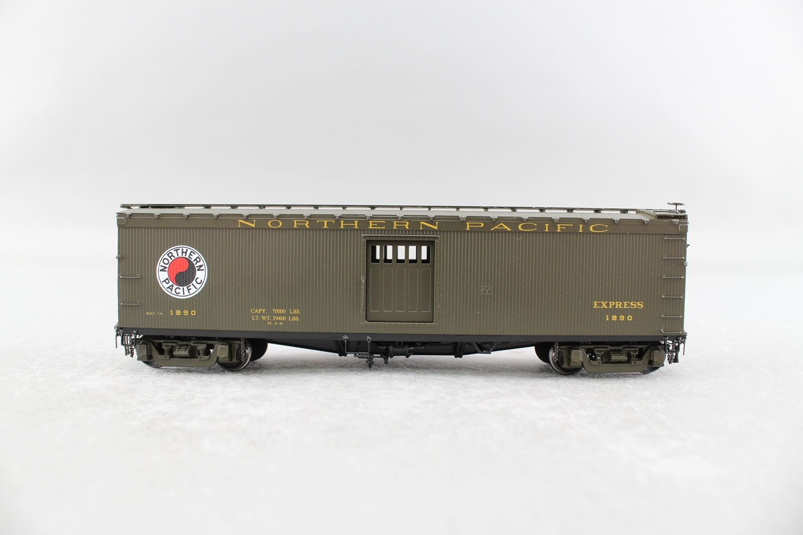 HO Brass Model - W&R NP Northern Pacific Express Boxcar Version 2 ...