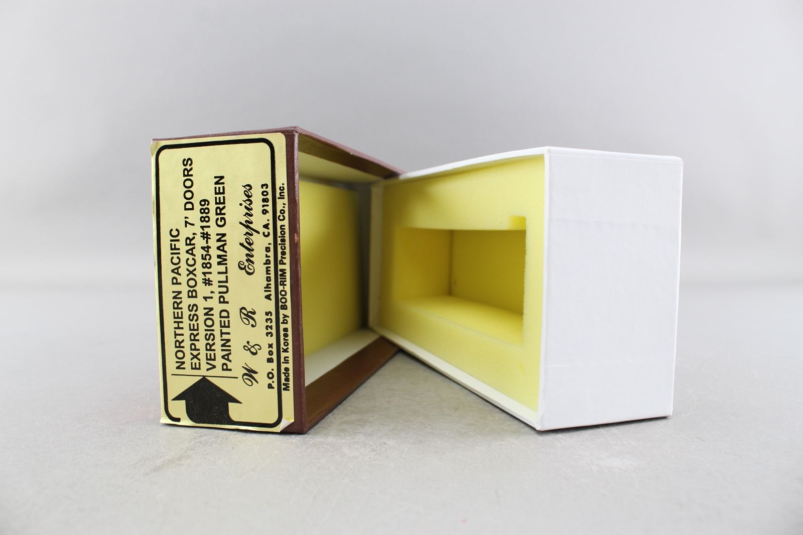 HO Brass Model - W&R NP Northern Pacific Express Boxcar Box Car 7 ...