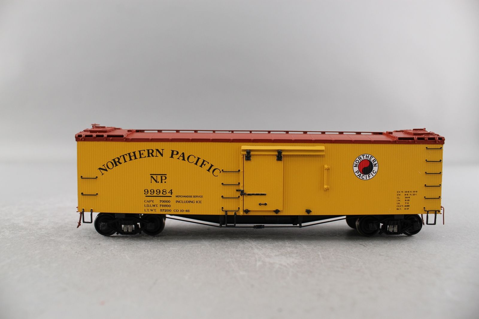 HO Brass Model - W&R NP Northern Pacific LCL Less Than Car Load Version ...