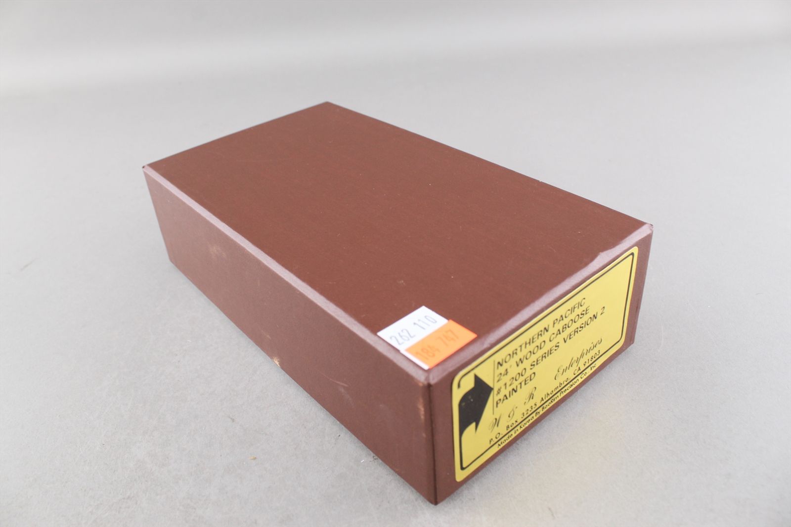 HO Brass Model - W&R NP Northern Pacific 24' Wood Caboose Version 2 ...