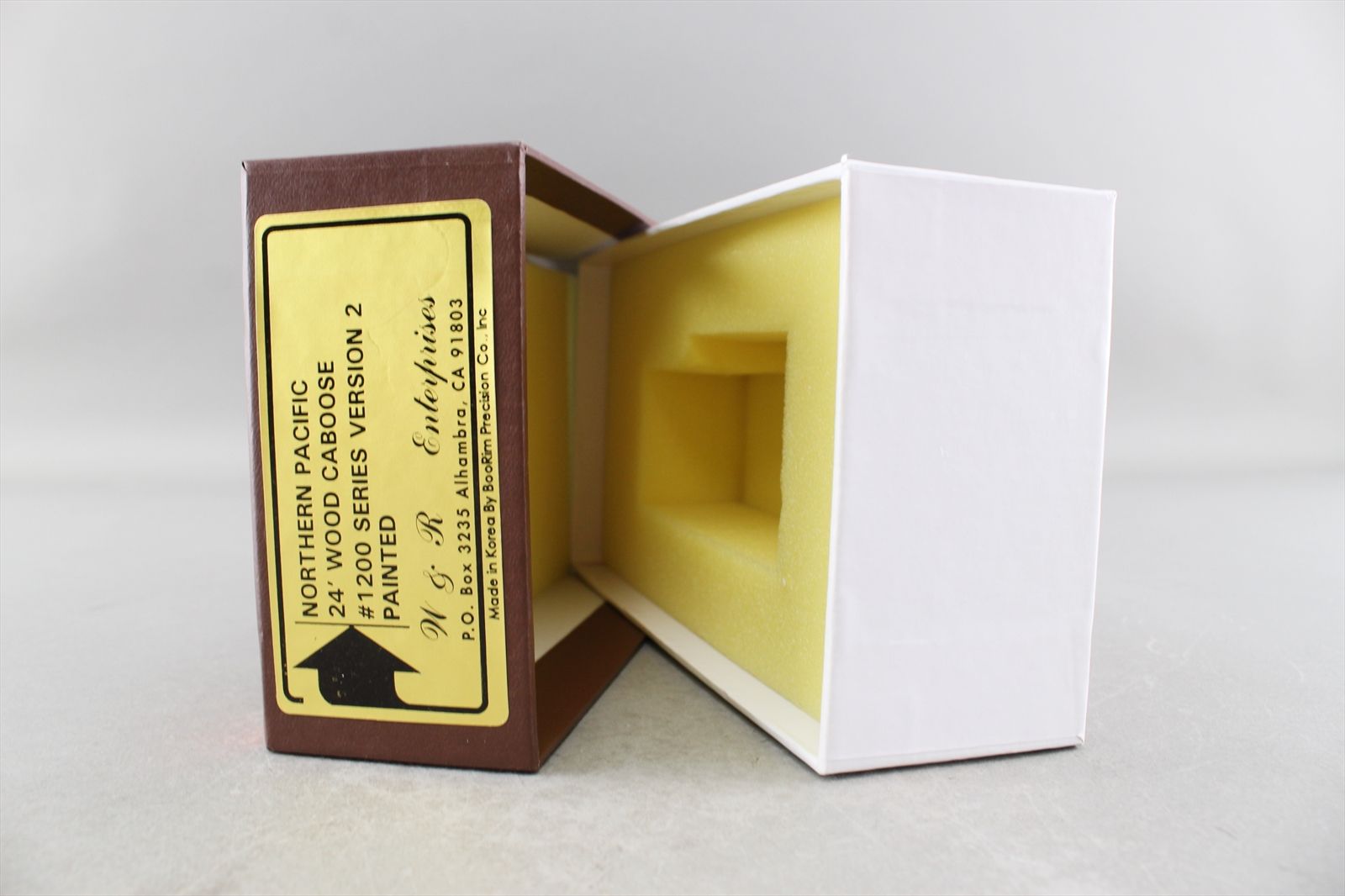 HO Brass Model - W&R NP Northern Pacific 24' Wood Caboose Version 2 ...