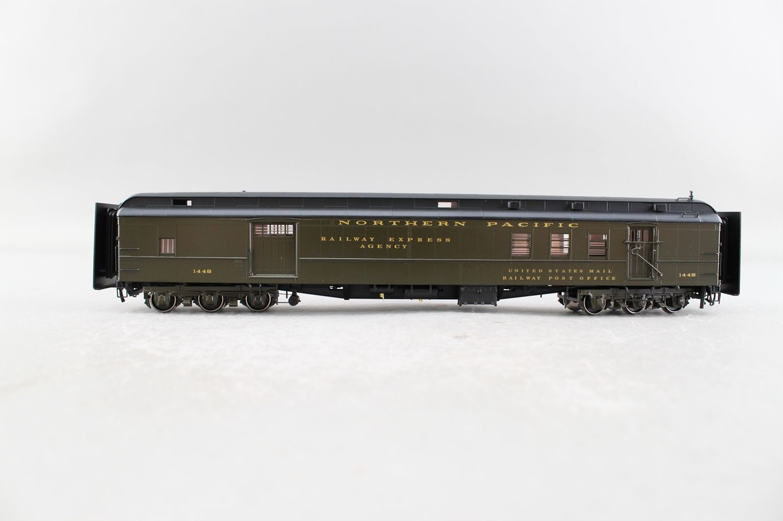 HO Brass Model - W&R NP Northern Pacific Mail & Express Car Pullman ...