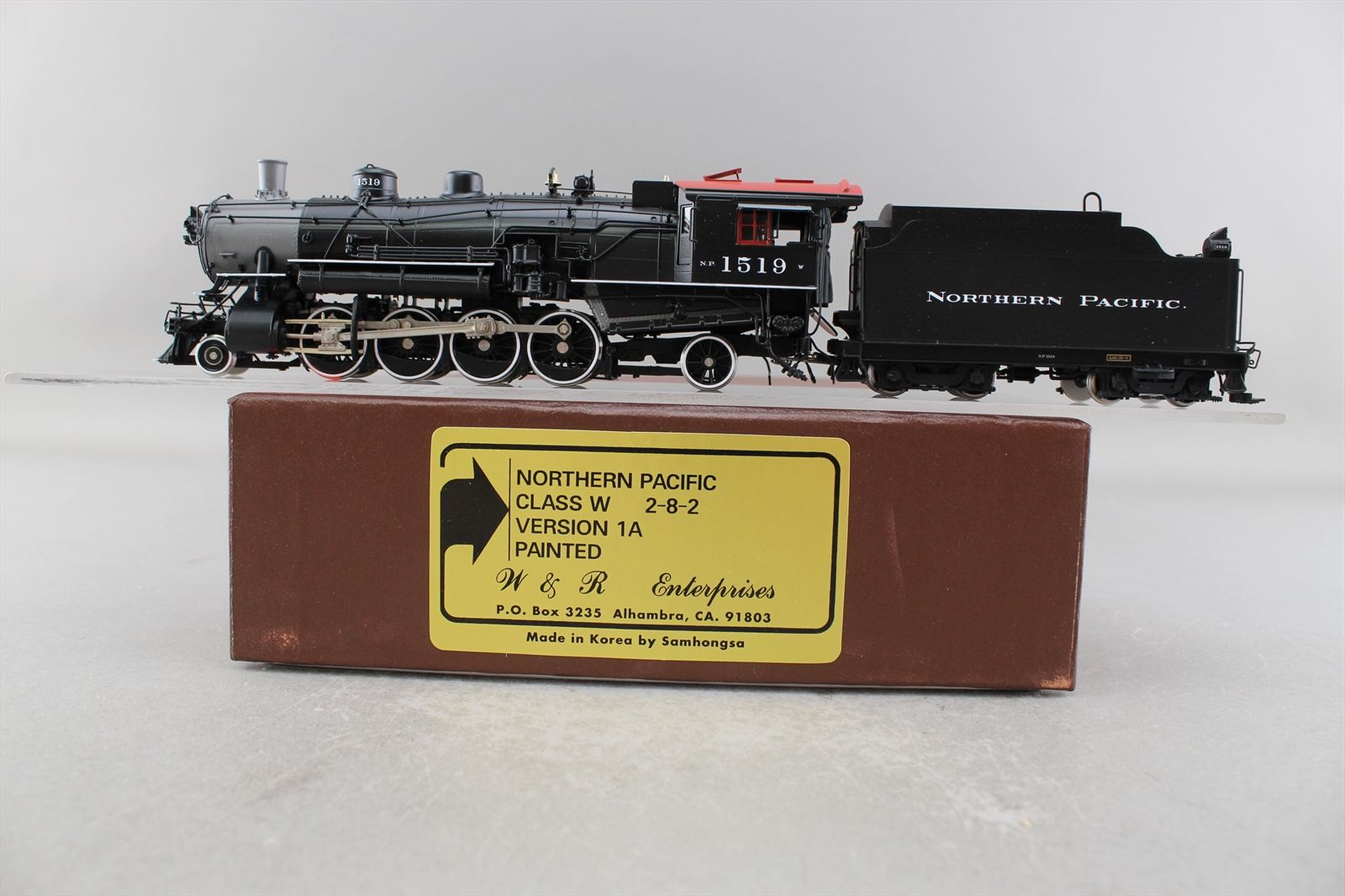 HO Brass Model - W&R NP Northern Pacific Class W 2-8-2 Version 1A #1519 ...