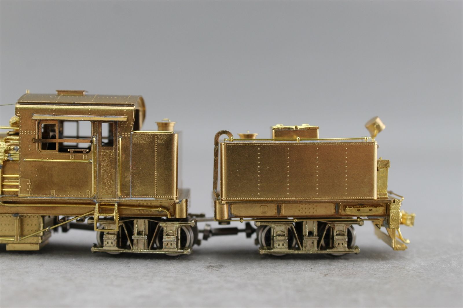 HOn3 Brass Model - WMC WSLC Westside Lumber Co. Three 3 Truck Shay #8 - Unpainted - 1979 Run ...
