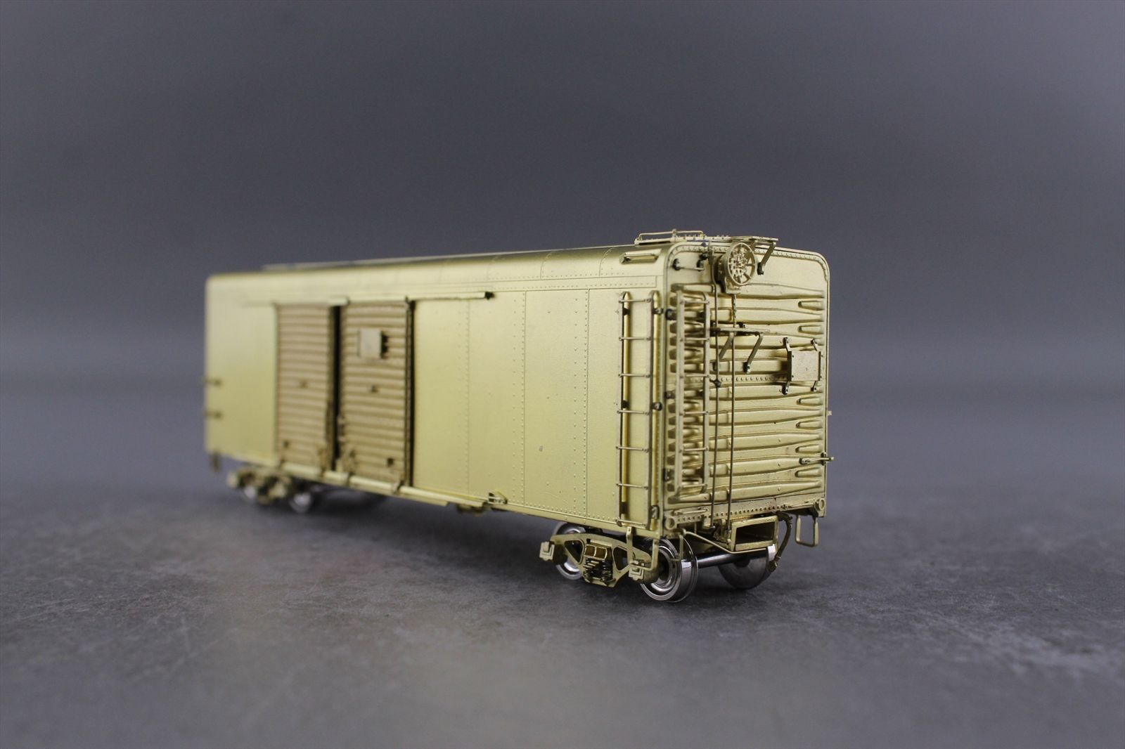 HO Brass Model - W&R 40' Round Roof Auto Automobile Box Car Boxcar ...