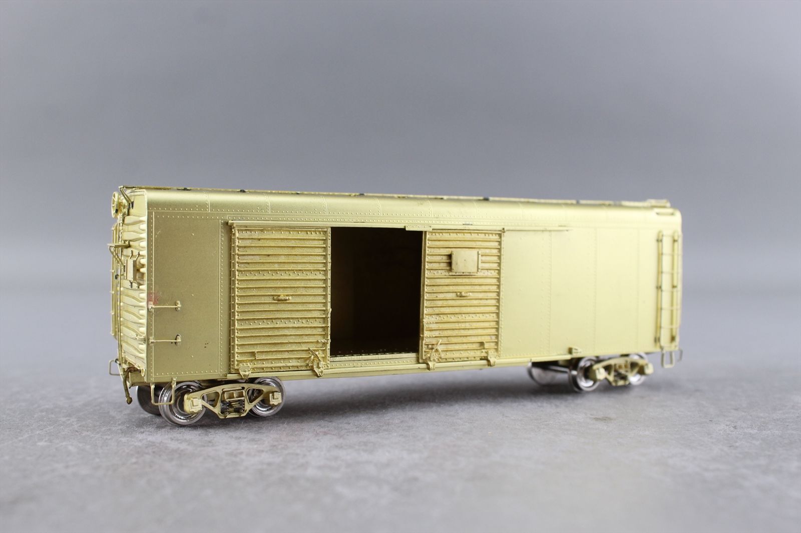 HO Brass Model - W&R 40' Round Roof Auto Automobile Box Car Boxcar ...