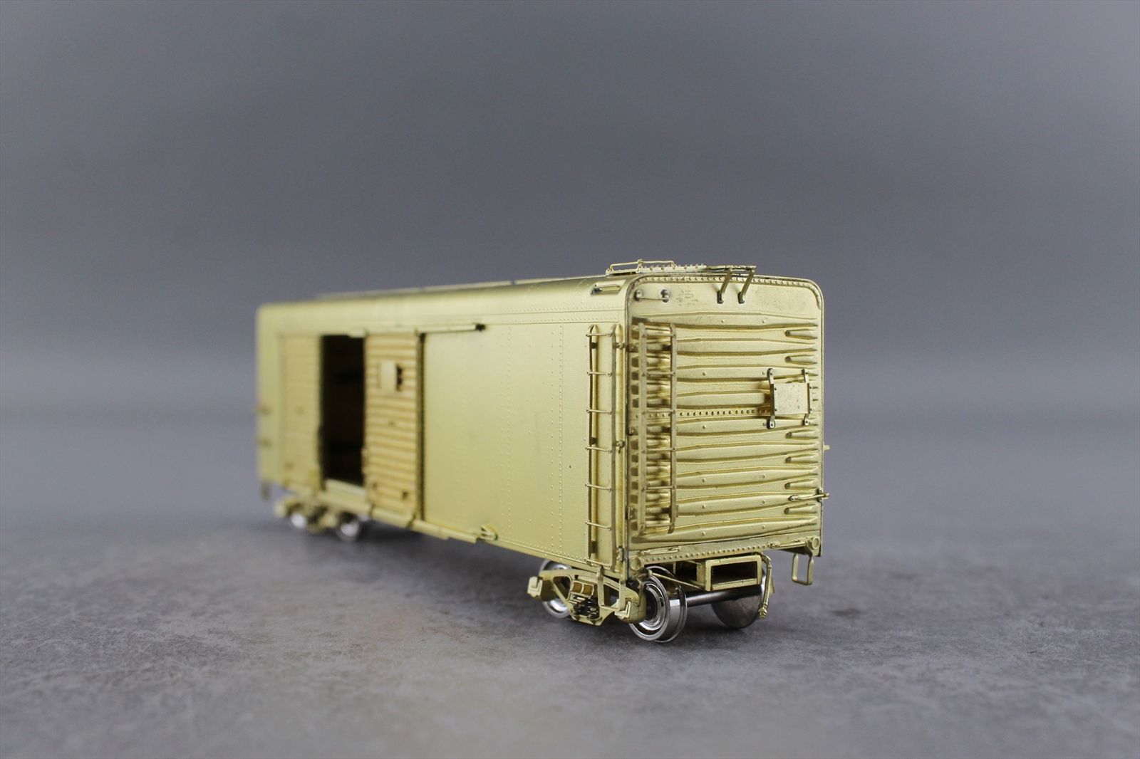 HO Brass Model - W&R 40' Round Roof Auto Automobile Box Car Boxcar ...