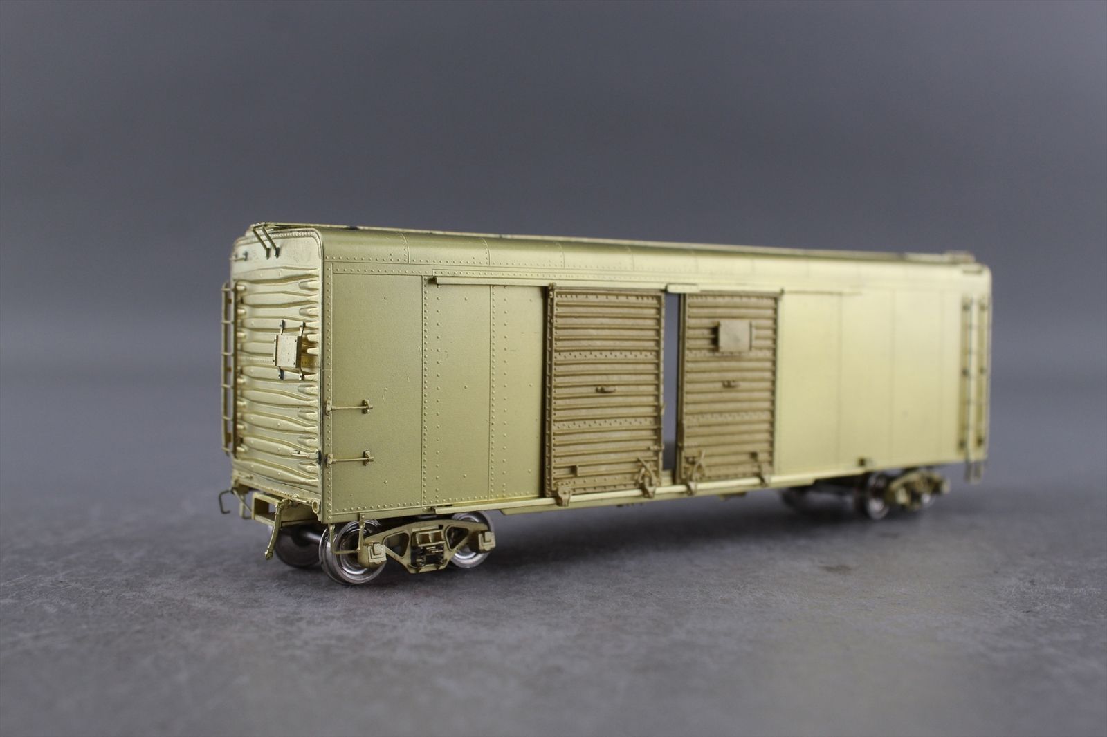 HO Brass Model - W&R 40' Round Roof Auto Automobile Box Car Boxcar ...