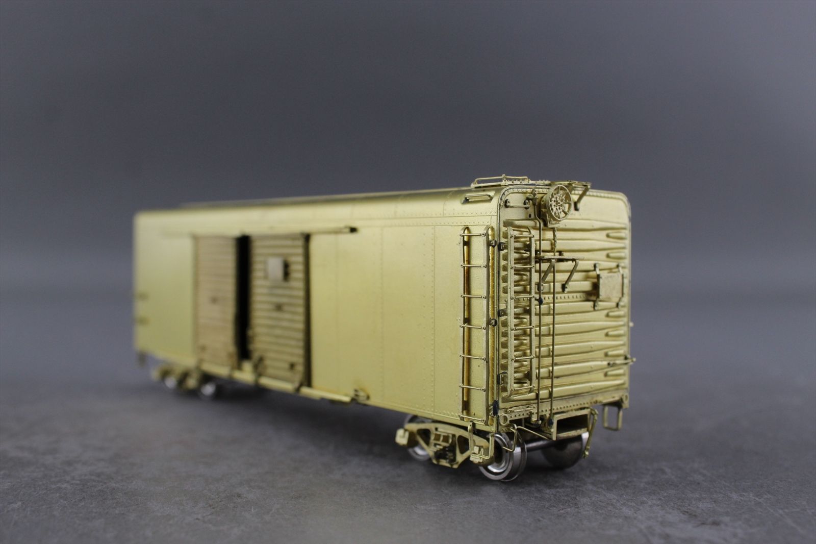 HO Brass Model - W&R 40' Round Roof Auto Automobile Box Car Boxcar ...