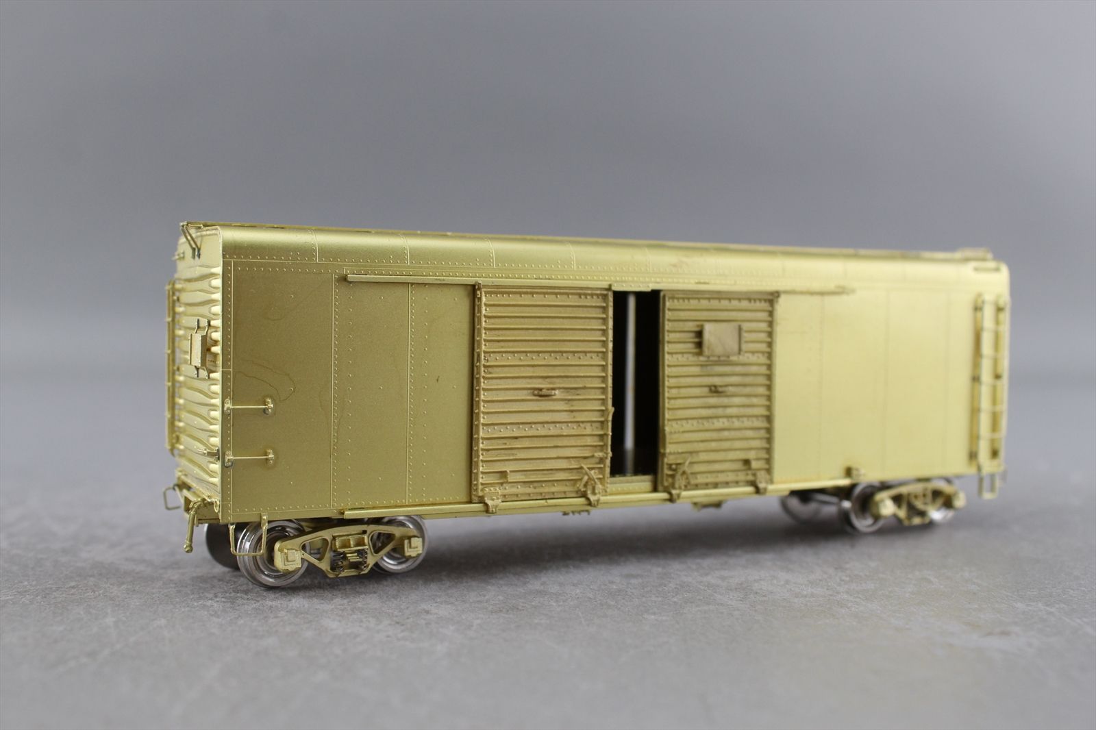HO Brass Model - W&R 40' Round Roof Auto Automobile Box Car Boxcar ...