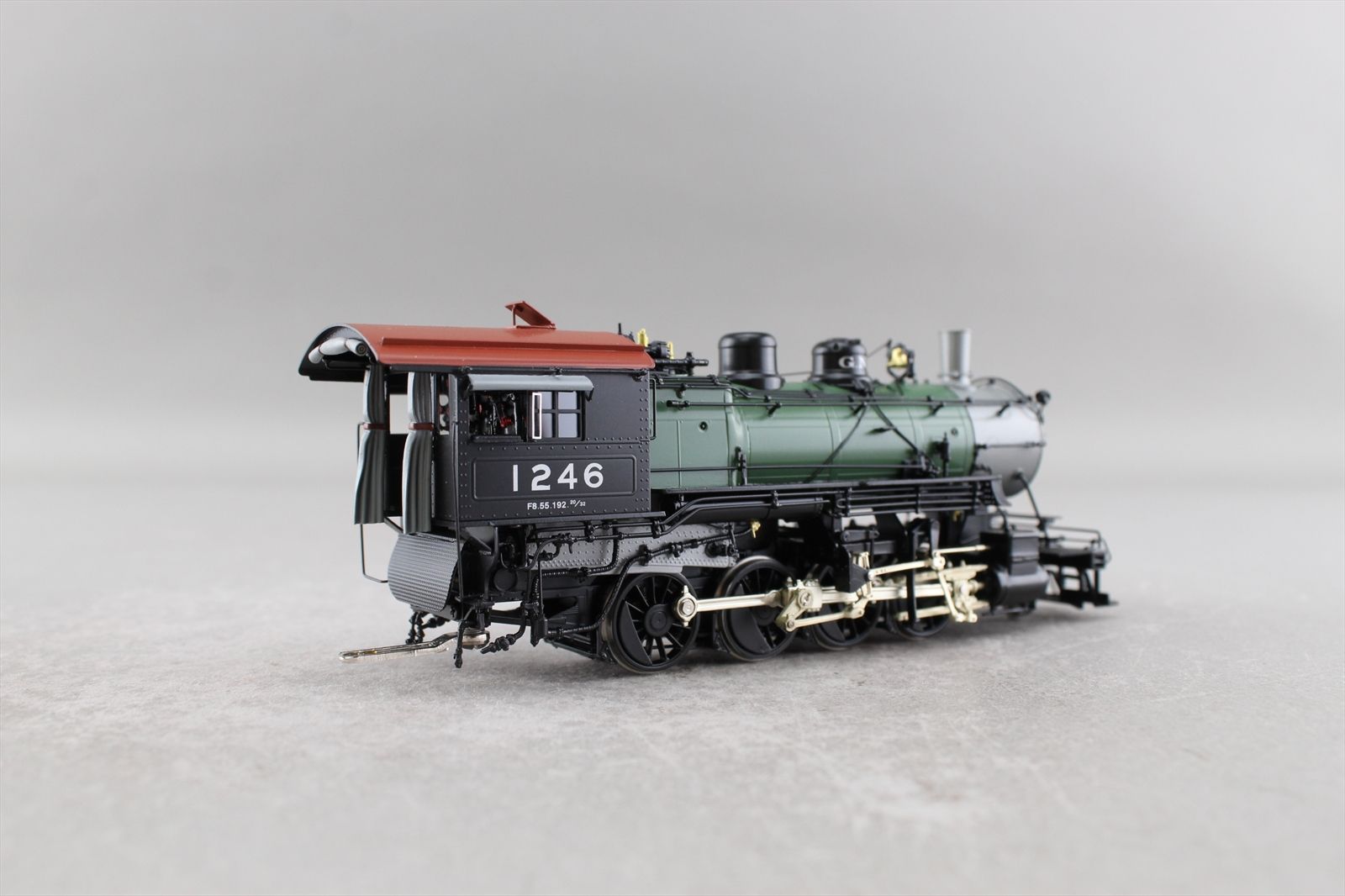 HO Brass Model - W&R GN Great Northern F-8 Version 3 2-8-0 Glacier Park ...