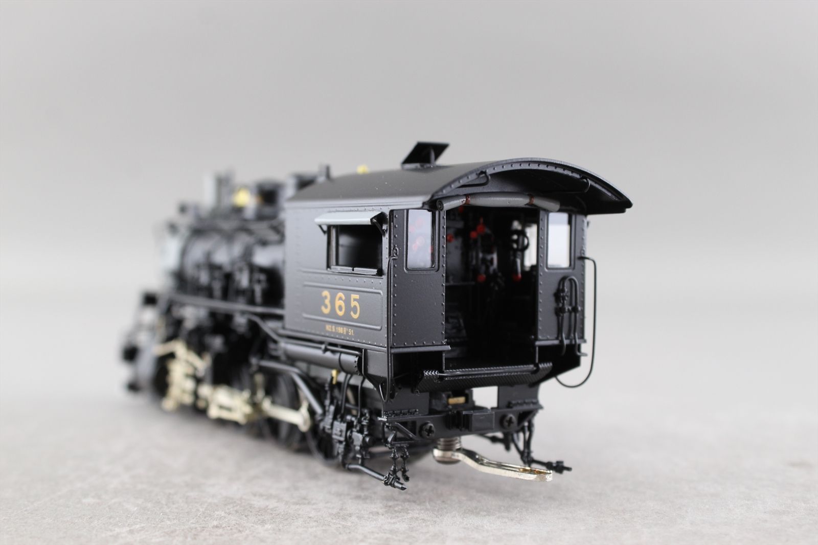 HO Brass Model - W&R SP&S Spokane Portland & Seattle N-2 2-8-0 Version 2 Black #365 - F/P - 2003 ...