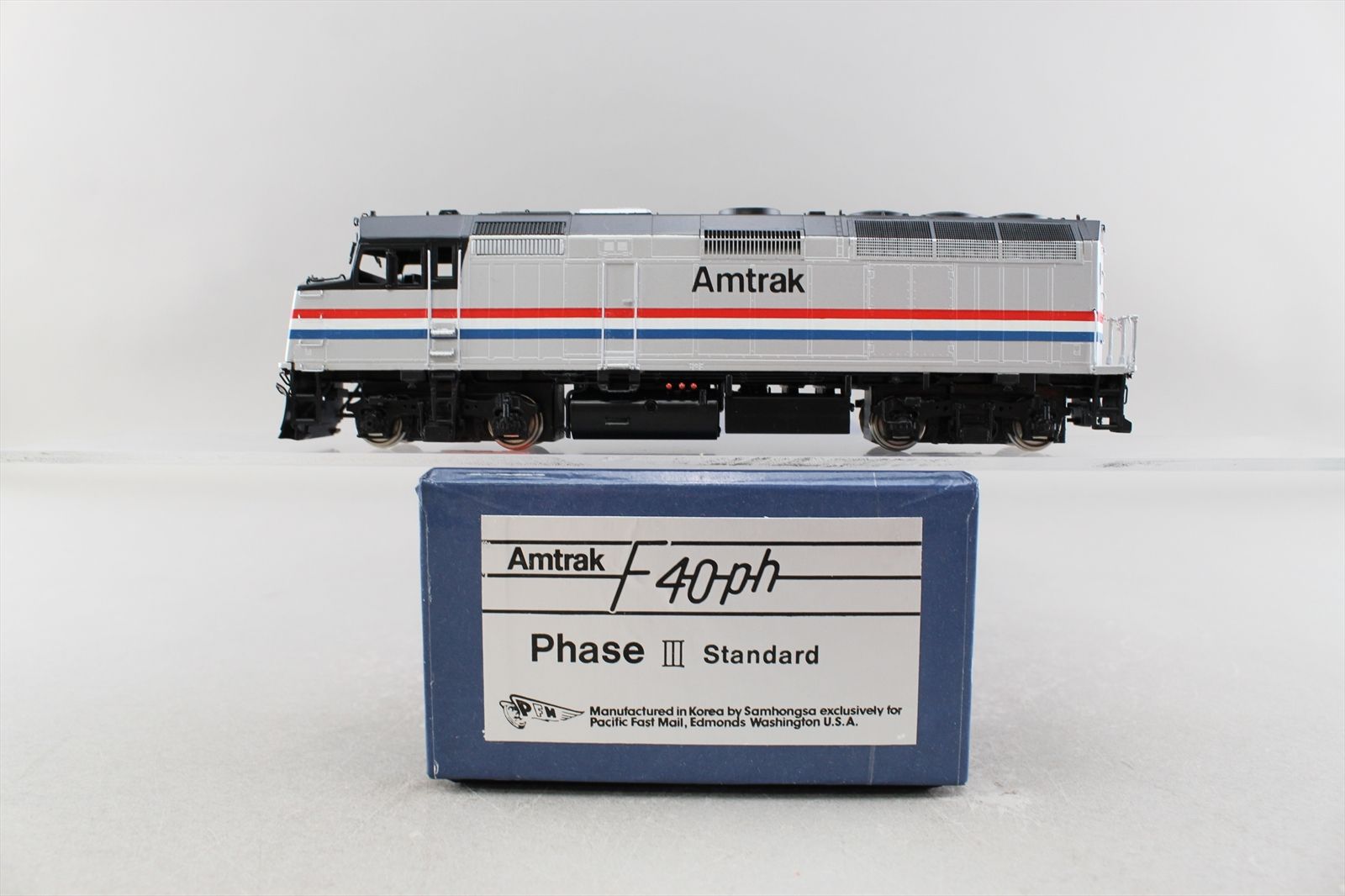 HO Brass Model - PFM Amtrak F40PH Diesel Phase 3 III Standard - F/P ...
