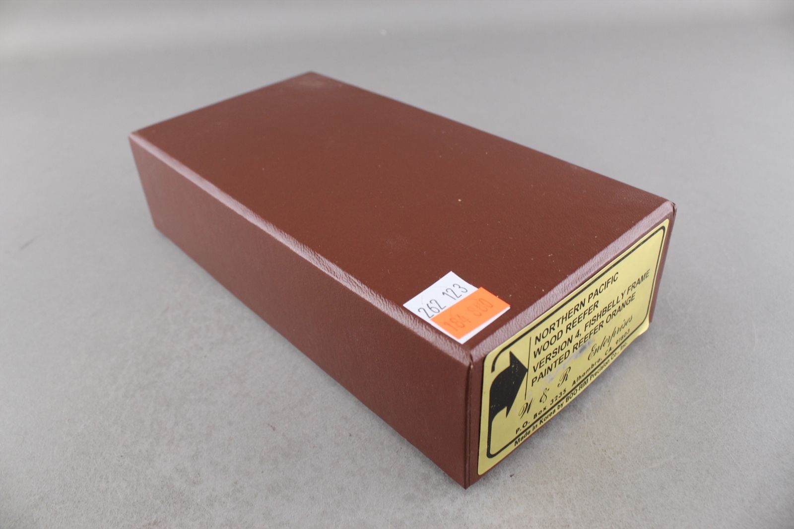 HO Brass Model - W&R NP Northern Pacific Wood Reefer Version 4 Orange ...