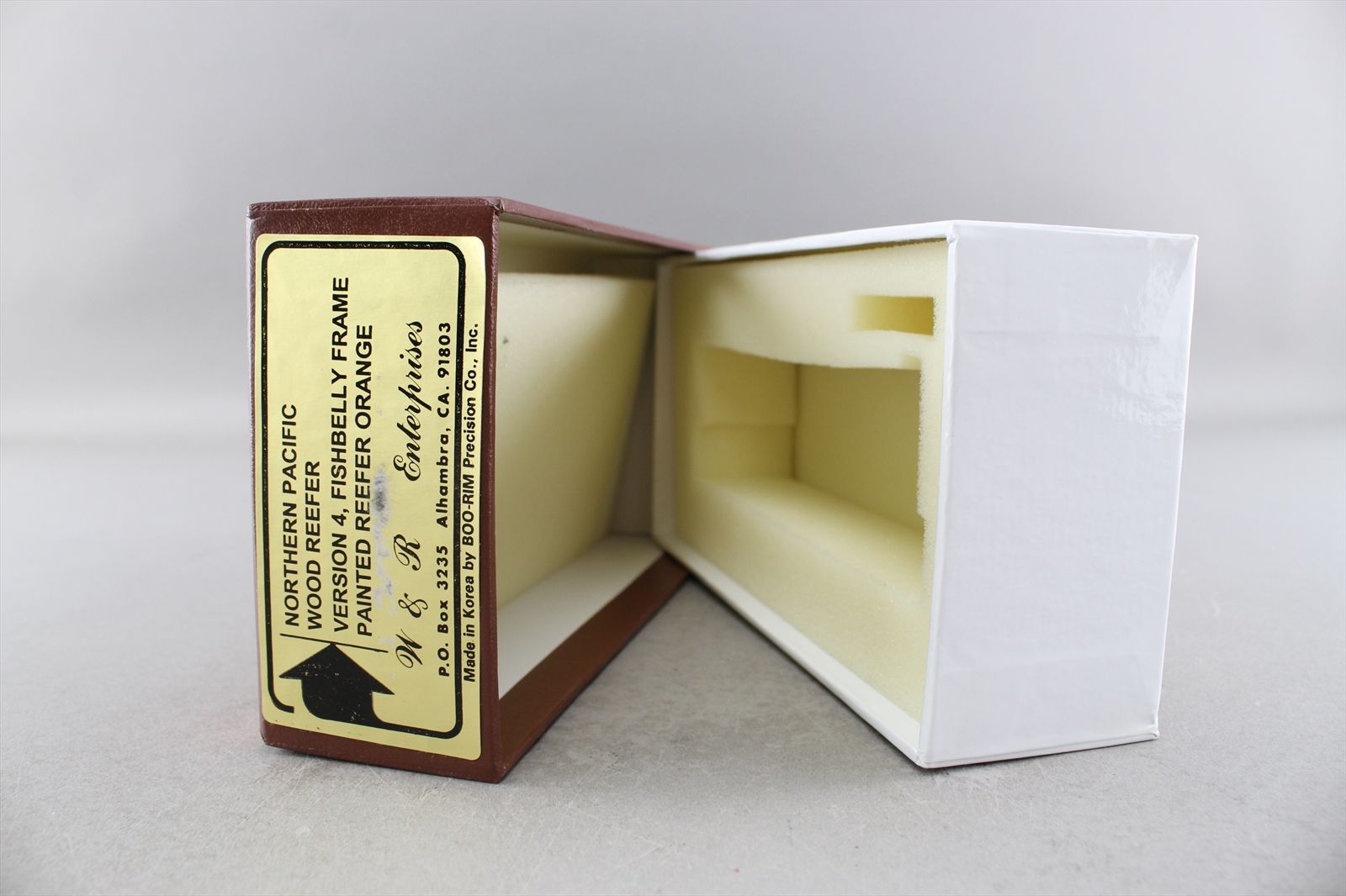 HO Brass Model - W&R NP Northern Pacific Wood Reefer Version 4 Orange ...