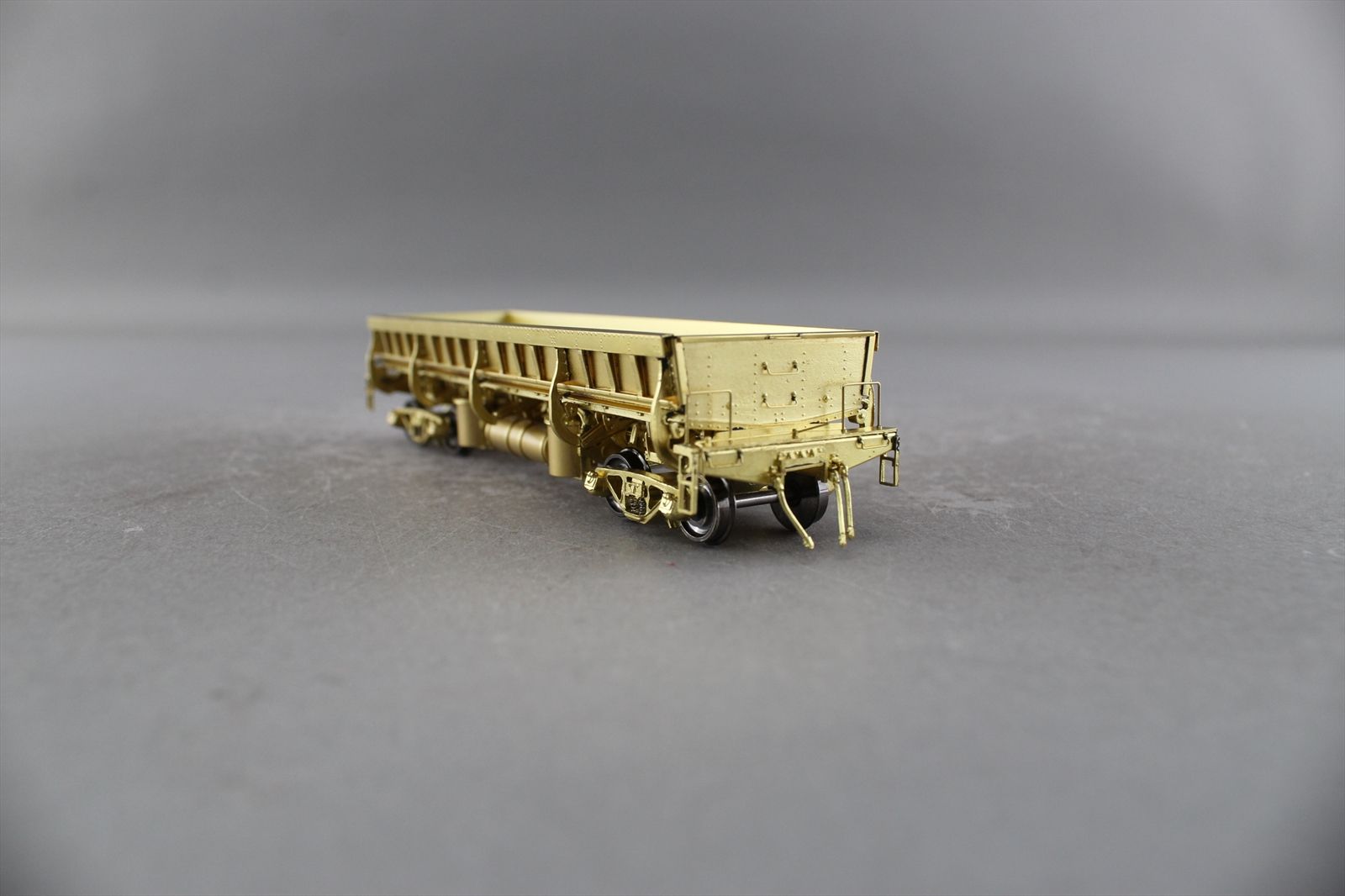HO Brass Model - W&R Magor Side Dump Car - Unpainted - 1999 Run - Boo-Rim