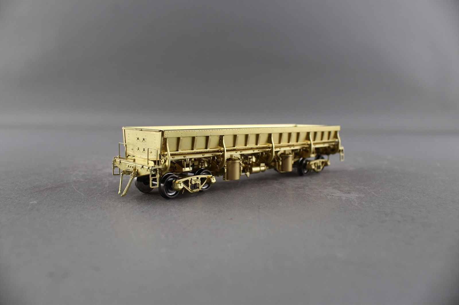 HO Brass Model - W&R Magor Side Dump Car - Unpainted - 1999 Run - Boo-Rim