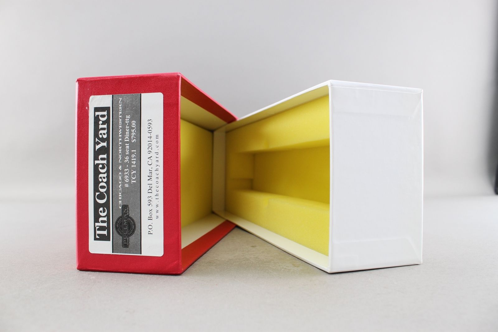 HO Brass Model - TCY 1419.1 C&NW Chicago & Northwestern 36 Seat Diner ...