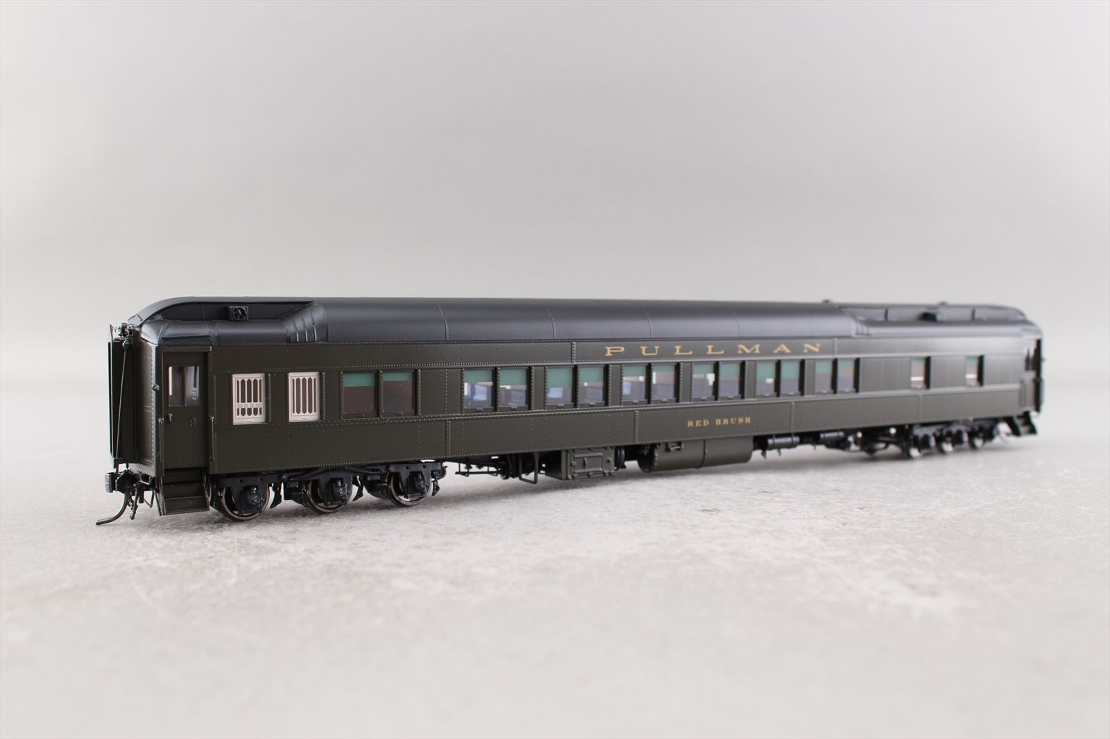 HO Brass Model - TCY 1421.2 Pullman HW 12-1 Sleeper Plan 2410a Red Brush - F/P - 2018 Run - Sam-Tech