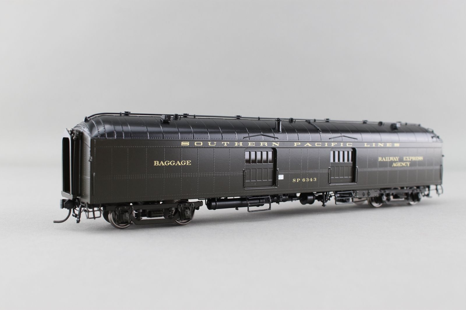 HO Brass Model - TCY 0948 SP Southern Pacific 60-B-3 Baggage Car #6343 - F/P - 2009 Run - Sam-Tech