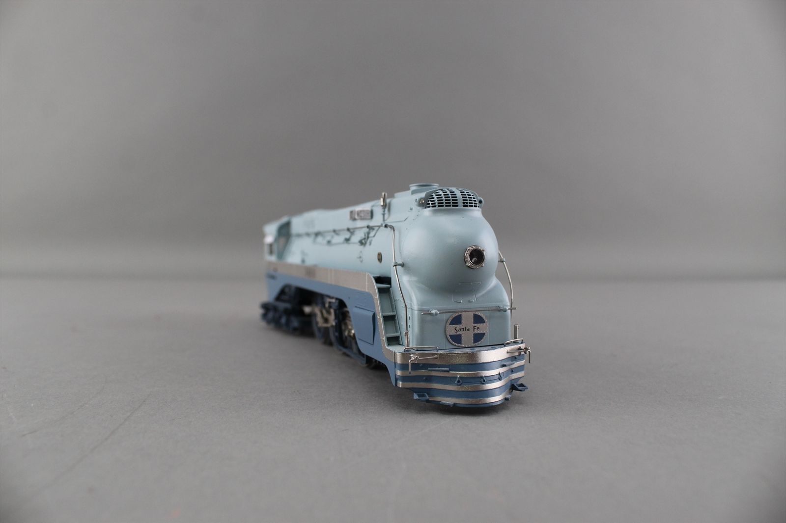 HO Brass Model - Hallmark Super Crown AT&SF Santa Fe Blue Goose Streamlined 4-6-4 #3460 Original ...