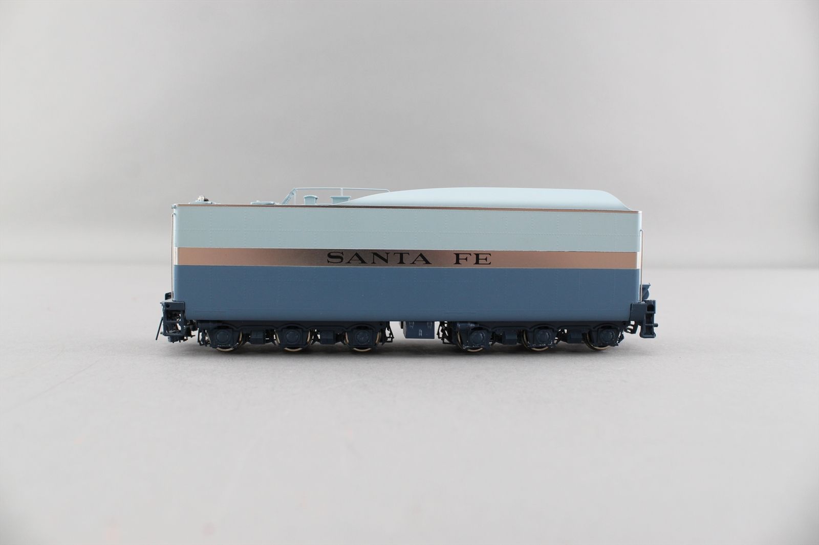 HO Brass Model - Hallmark Super Crown AT&SF Santa Fe Blue Goose Streamlined 4-6-4 #3460 Original ...
