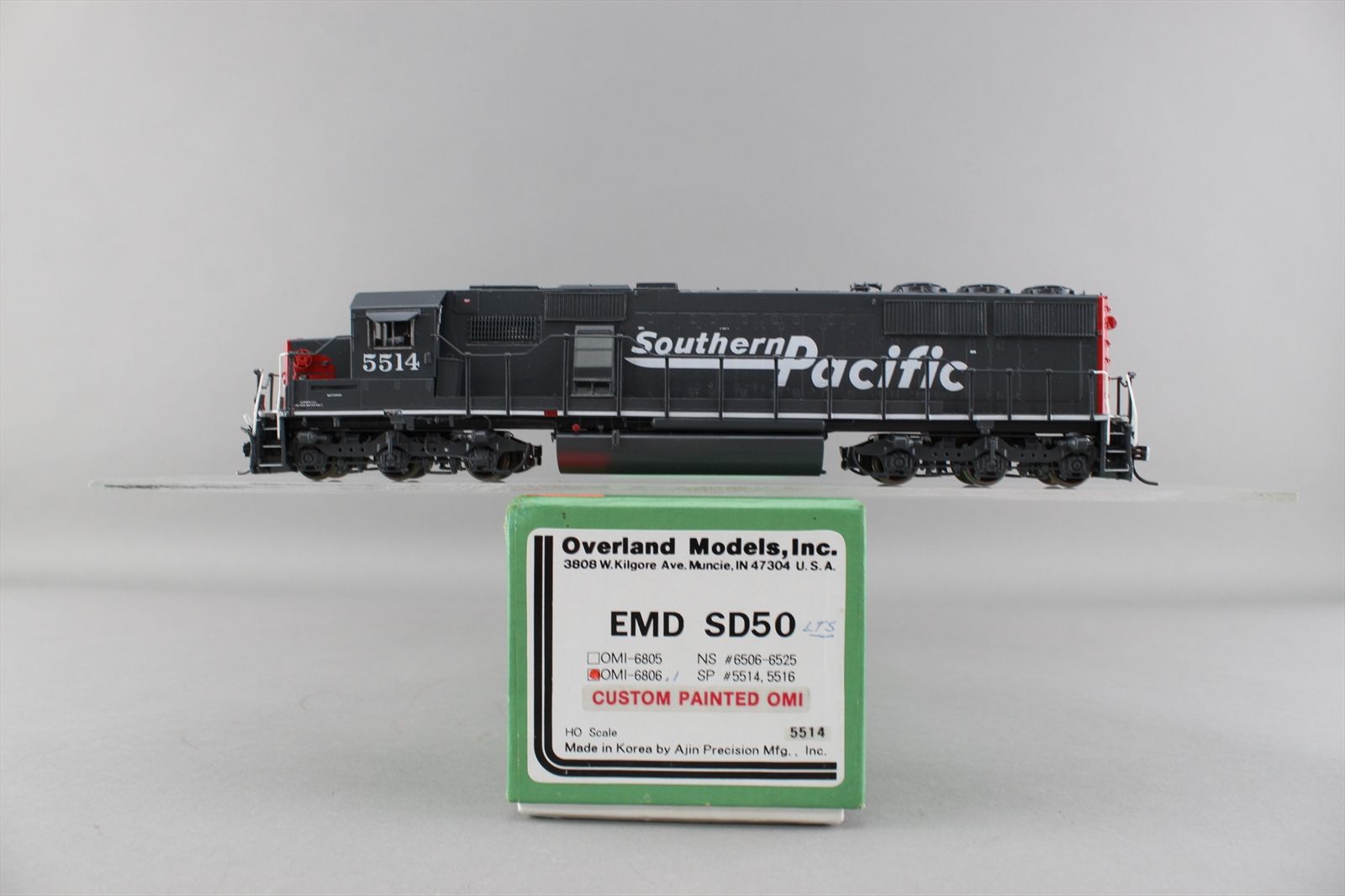 HO Brass Model - OMI 6806.1 SP Southern Pacific SD50 #5514 - F/P CPOMI - 1996 Run - Ajin
