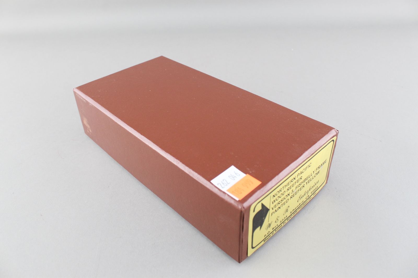 HO Brass Model - W&R Version 3 NP Northern Pacific Wood Reefer Yellow ...