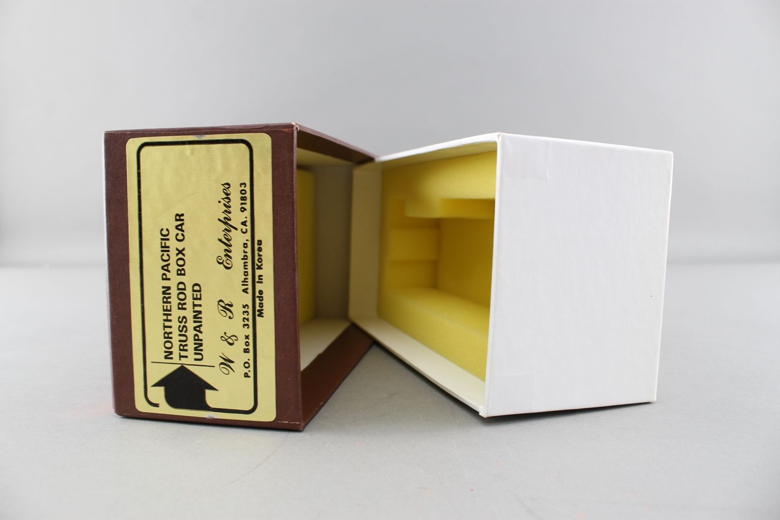 HO Brass Model - W&R NP Northern Pacific Truss Rod Boxcar Box Car ...