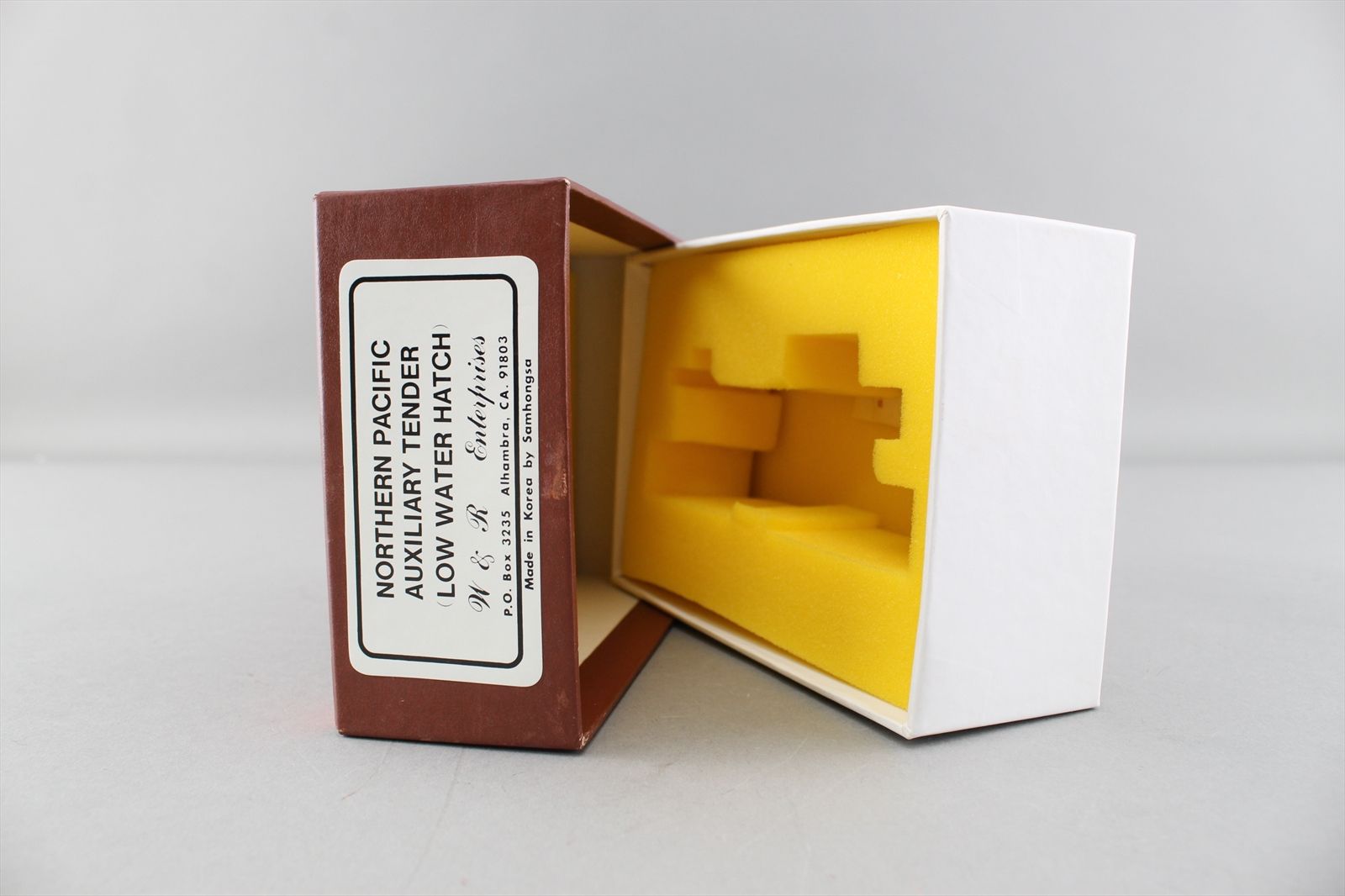 HO Brass Model - W&R NP Northern Pacific Auxiliary Tender Low Water ...