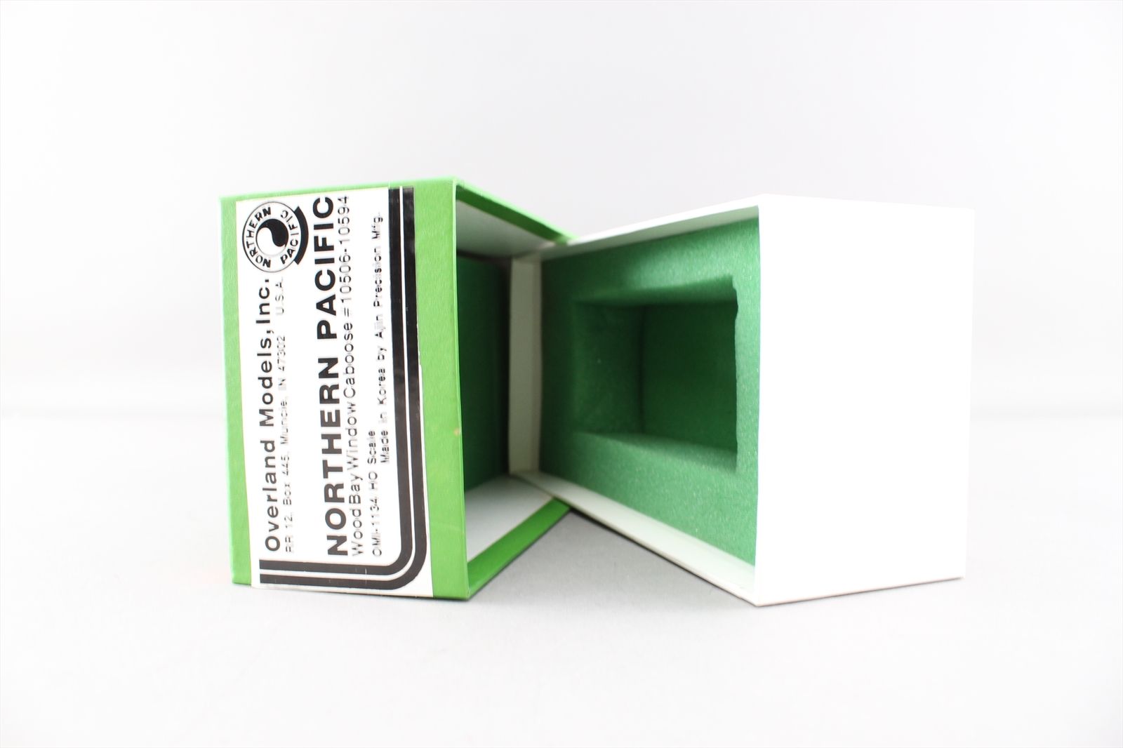 HO Brass Model - OMI 1134 NP Northern Pacific Wood Caboose #10506 ...