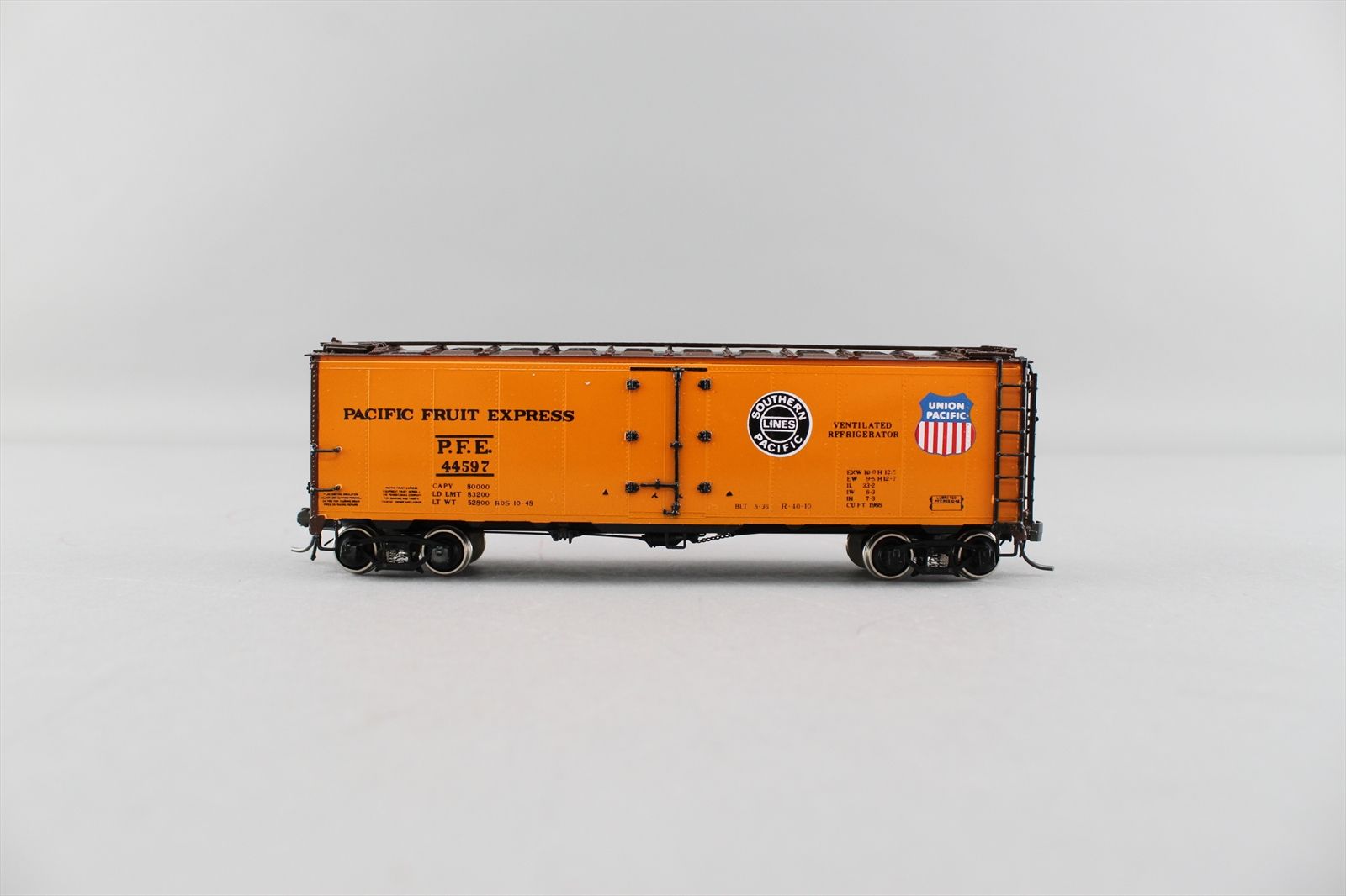 HO Brass Model - CIL 2136.1 PFE Pacific Fruit Express Union Pacific UP ...
