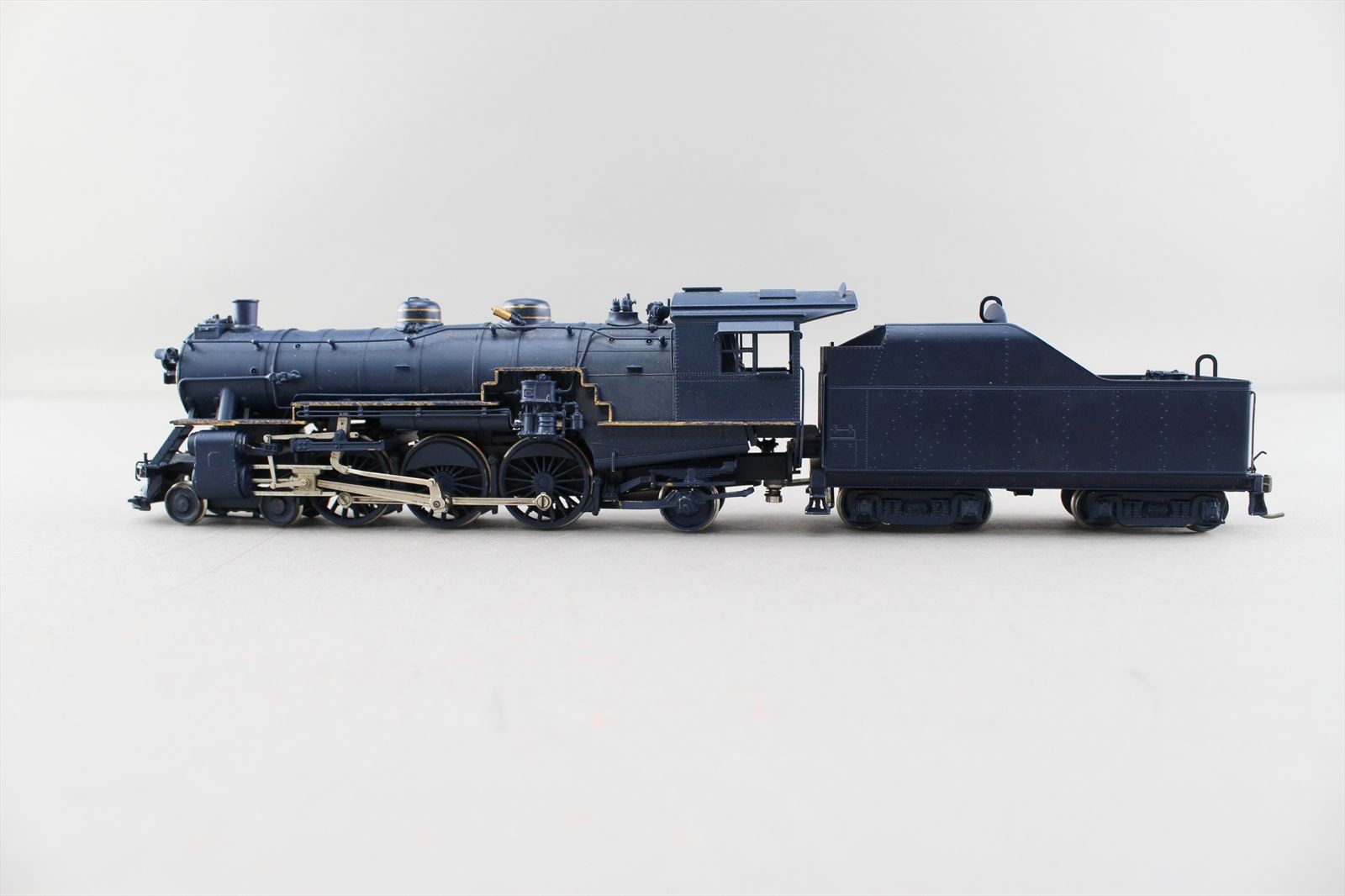 HO Brass Model - WMC WAB Wabash J-1 4-6-2 - Custom Banner Blue - 1976 ...