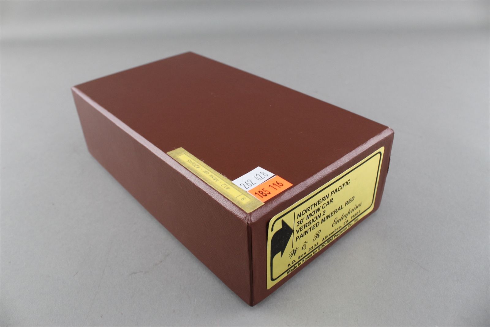 HO Brass Model - W&R NP Northern Pacific 36' MOW Maintenance of Way Car ...