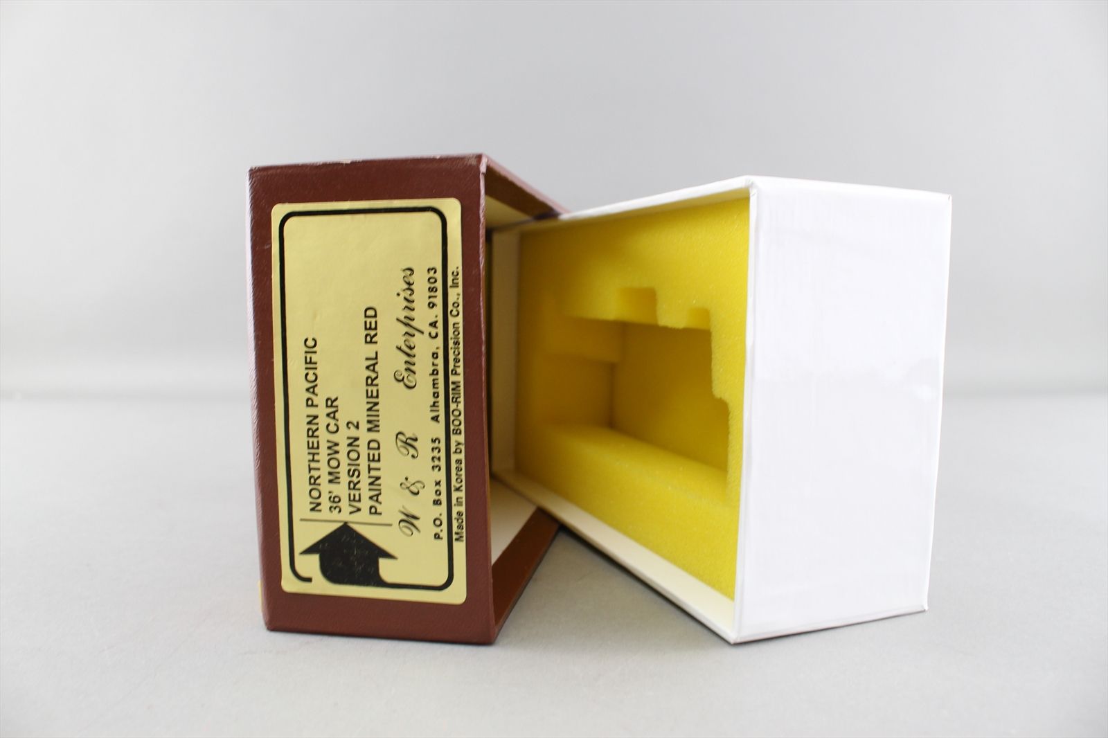 HO Brass Model - W&R NP Northern Pacific 36' MOW Maintenance of Way Car ...