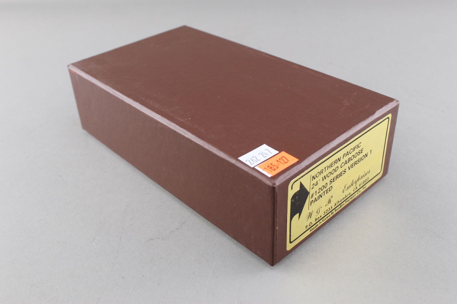 HO Brass Model - W&R Version 1 NP Northern Pacific 24' Wood Caboose ...