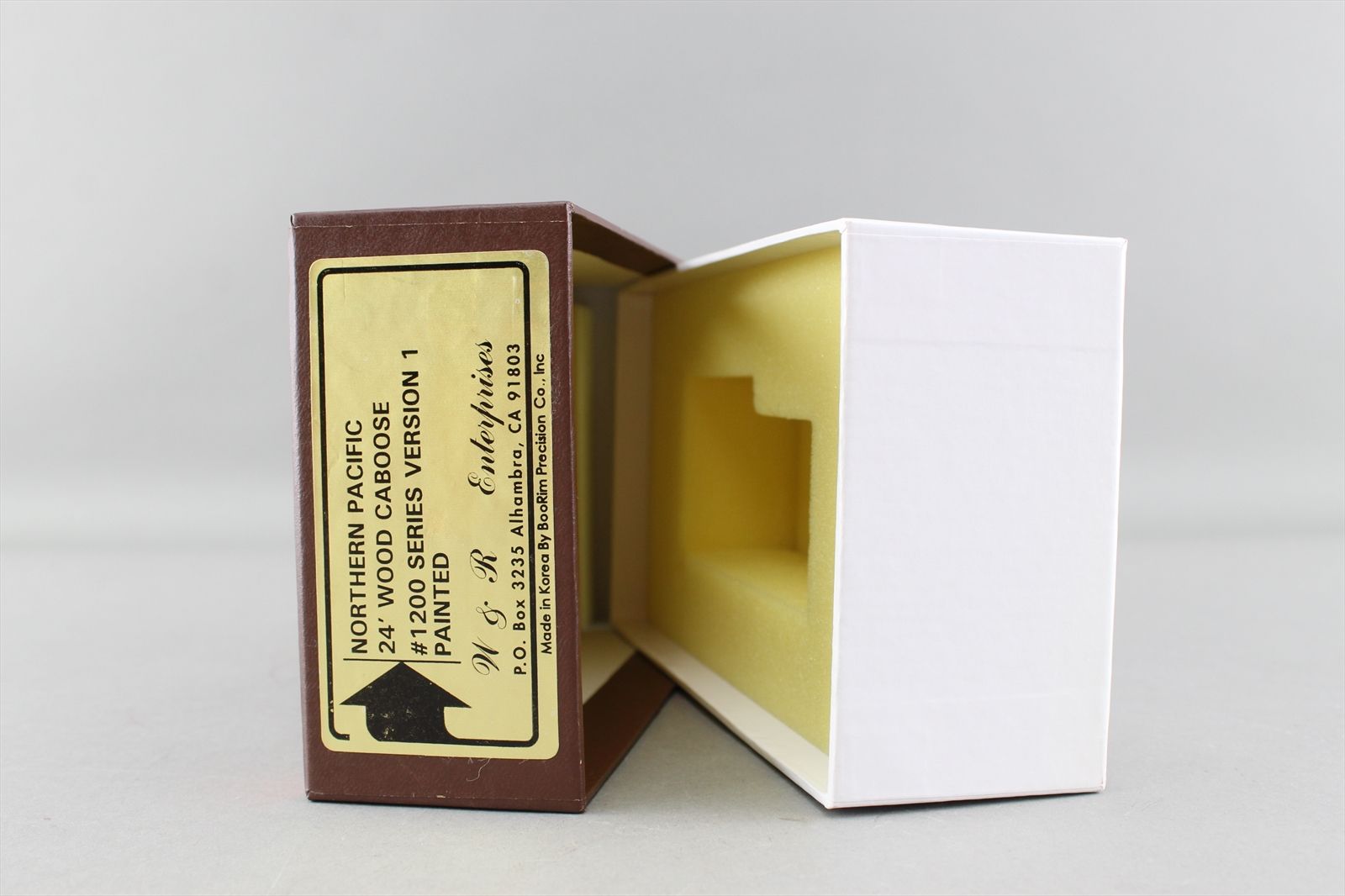 HO Brass Model - W&R Version 1 NP Northern Pacific 24' Wood Caboose ...
